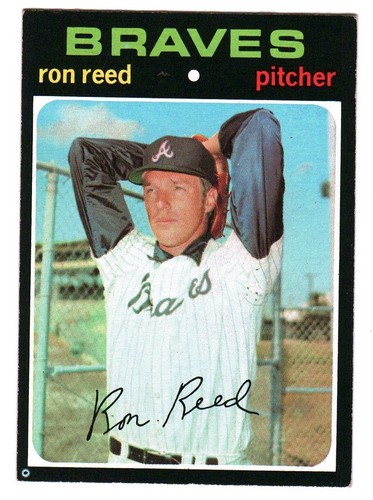 1971 Topps #359 Ron Reed, Atlanta Braves | eBay
