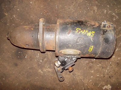 Farmall B BN A C Tractor Original IH Good Working starter assembly | eBay