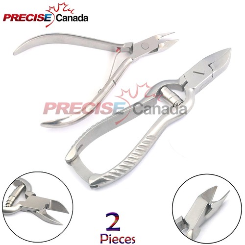 Toe Nail Clipper Cutter Steel Heavy Duty Barrel Spring 5.5" Free ...