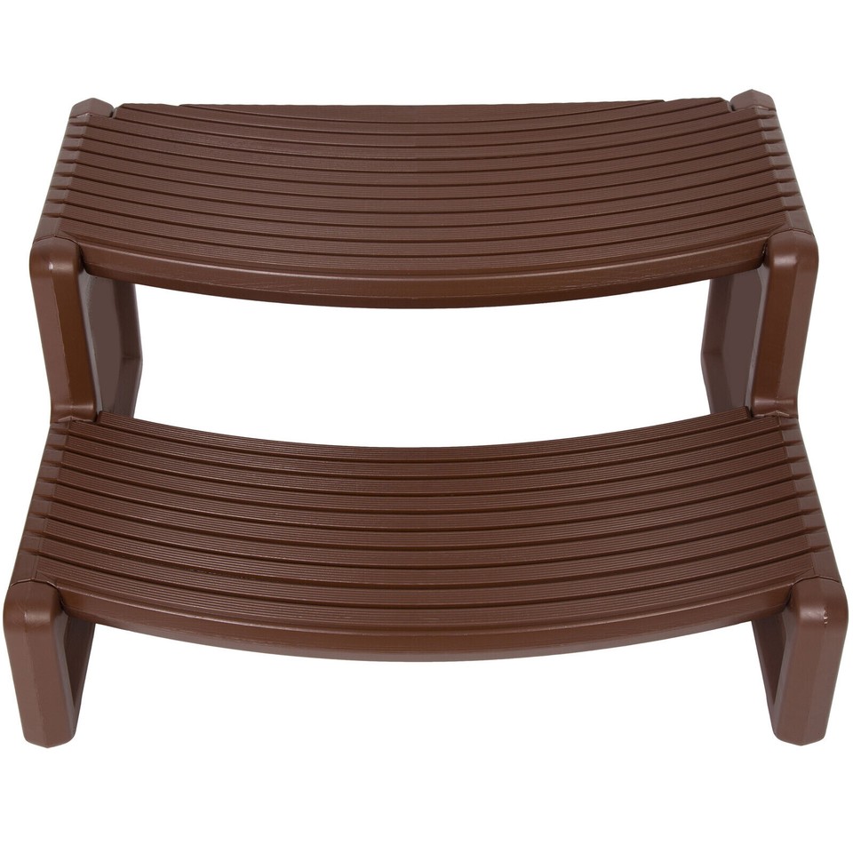 Universal Espresso Resin Pool Ladders Steps Handi-Step For Spa and Hot Tubs Pool | eBay