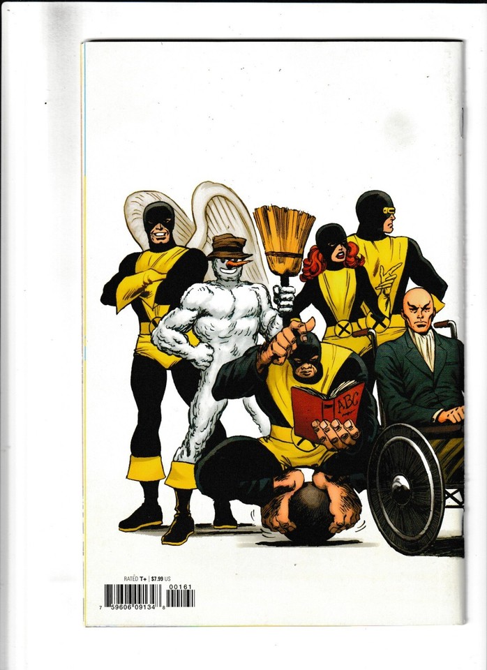 UNCANNY X-MEN #1 COCKRUM WRAP-AROUND VARIANT (MARVEL 2018) VERY FINE ...
