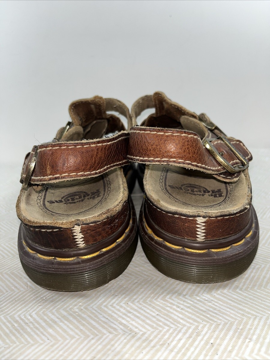 Vtg Dr Doc Martens Leather Fisherman Chunky Sandal Sz 10 Air Vtg Dr Doc Martens Leather Fisherman Chunky Sandal Sz 10 Air