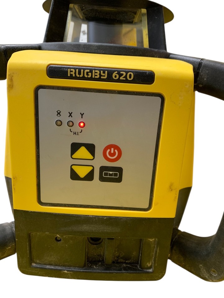 Leica Rugby 620 Li-Ion Laser Level, Rod Eye120 Receiver And Case. | eBay UK