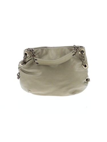 Michael Rome Designs Women Gray Leather Satchel One Size | eBay