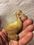 ANTIQUE GOLD DRESDEN DUCK CHRISTMAS ORNAMENT | eBay