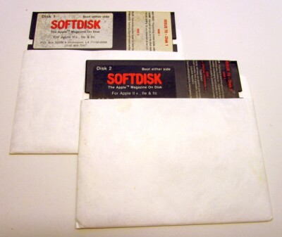Softdisk Magazine #70 for Apple II+, Apple IIe, IIc, IIGS - Tubeway by ...