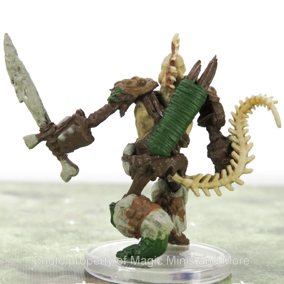 Undead Armies ~ LIZARDFOLK SKELETON #4 Icons of Realms D&D skeletons ...