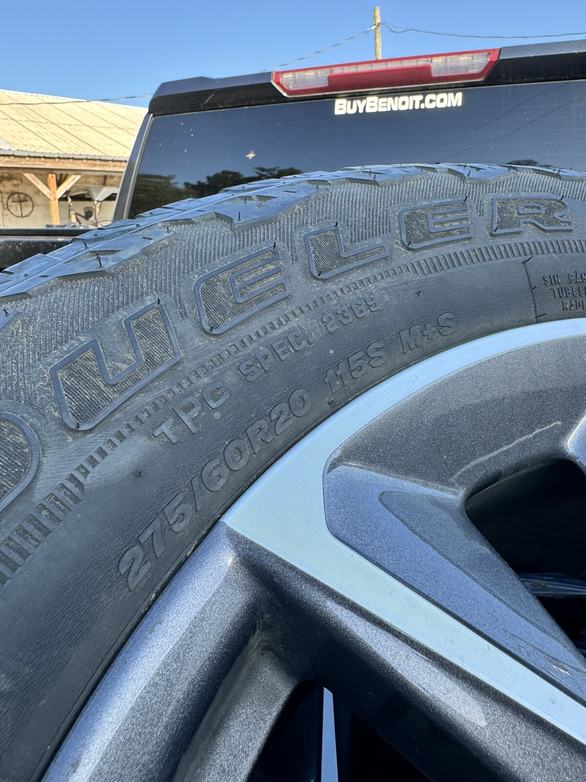 2014-2018 Chevrolet Silverado 1500 20" Wheels and Tires Package | 275 ...