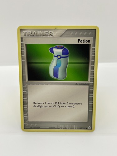 Carte Pokémon™ — Trainer — Potion (101/112) — Rouge Feu & Vert Feuille ...
