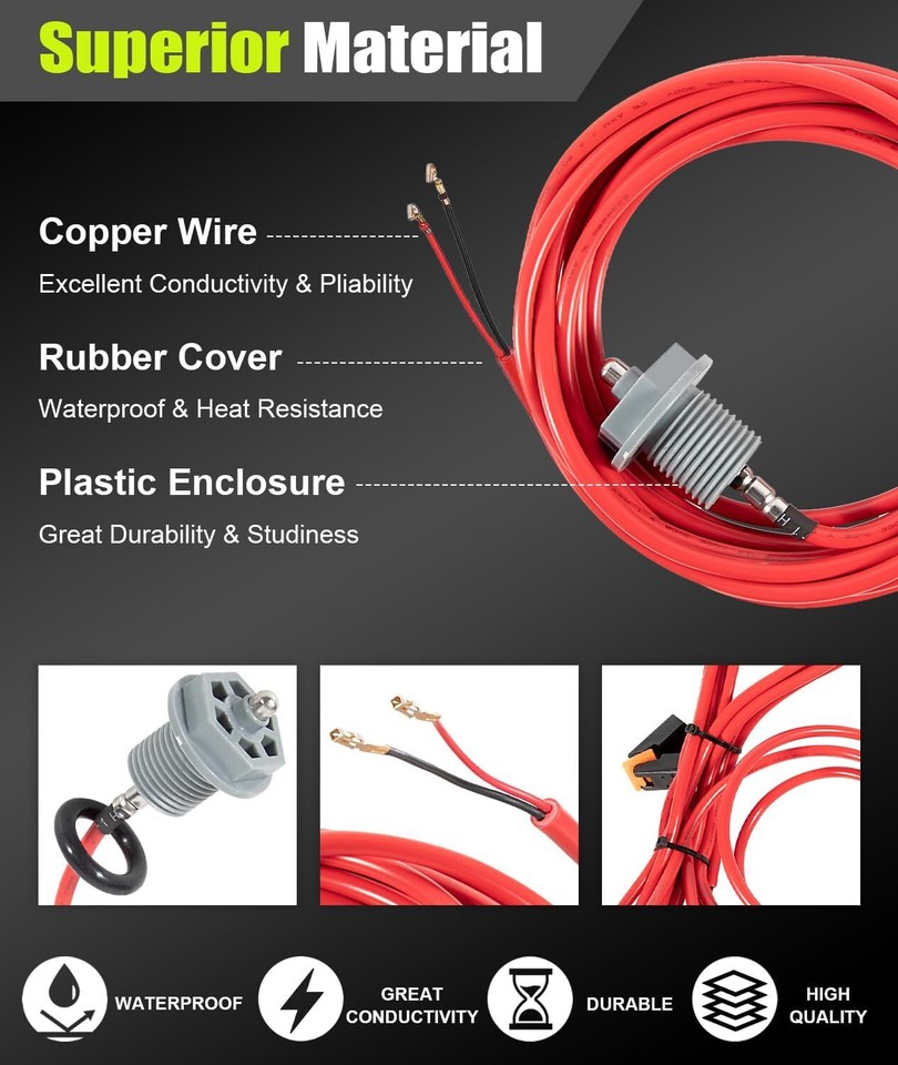 for 6600-167 Jacuzzi Hot Tub Sundance Spas Temperature Sensor w/ 6540 ...