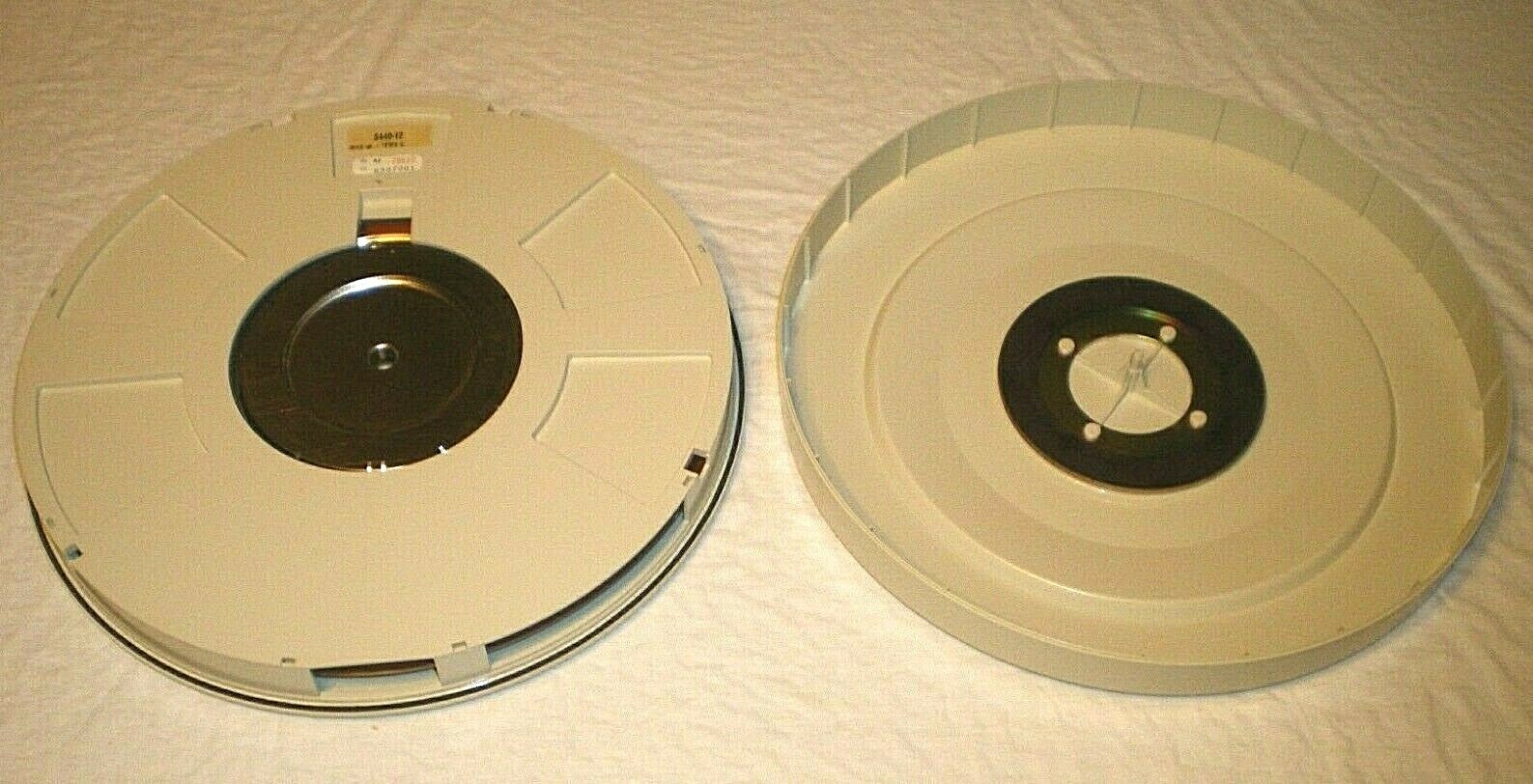 USA MADE Vtg IBM Mainframe Computer HARD DISK w/ 15" Storage Holder ...