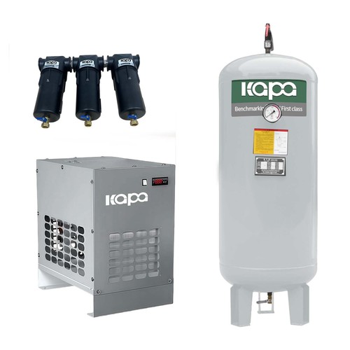 Compressed Air Dryer + Air Tank + Particulate Air Filter For 10Hp ...
