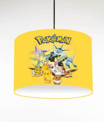 POKEMON b CEILING DRUM LIGHT SHADE / TABLE LAMPSHADE 3 SIZES | eBay UK