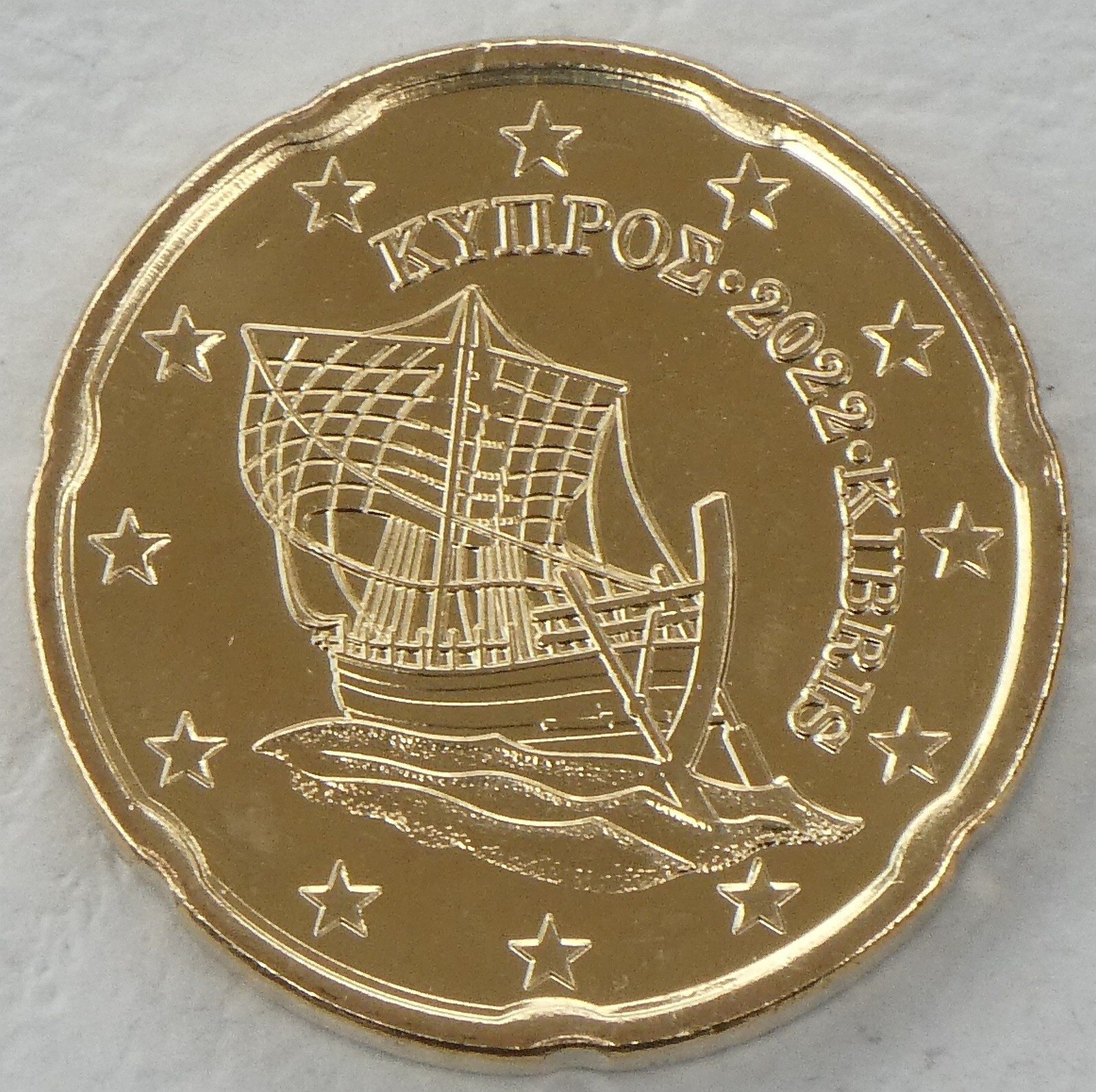 20 cent Currency Coin Cyprus 2022 uncirculated | eBay