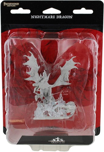 Pathfinder Deep Cuts Unpainted Miniatures: Nightmare Dragon | eBay