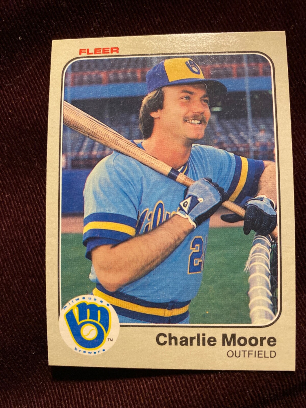 1983 Fleer - #42 Charlie Moore for sale online | eBay