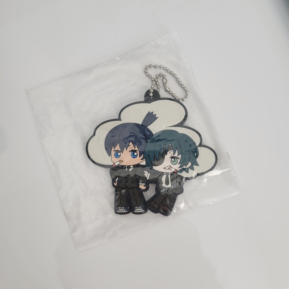 Chainsaw Man Official Anime Keychain (Aki & Himeno) | eBay