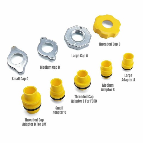 Convenient Coolant Filling Kit with Long Burp Funnel for No Spills ...