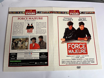 DVD FILM FORCE MAJEURE FRANÇOIS CLUZET PATRICK BRUEL COMME NEUF | eBay