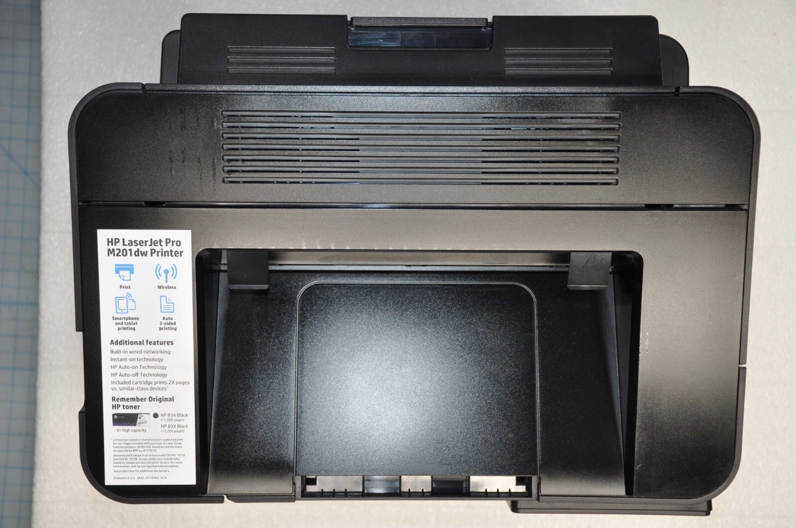 HP Laserjet Pro M201DW 25ppm USB 2.0 Ethernet 10/100 Printer Grade B ...