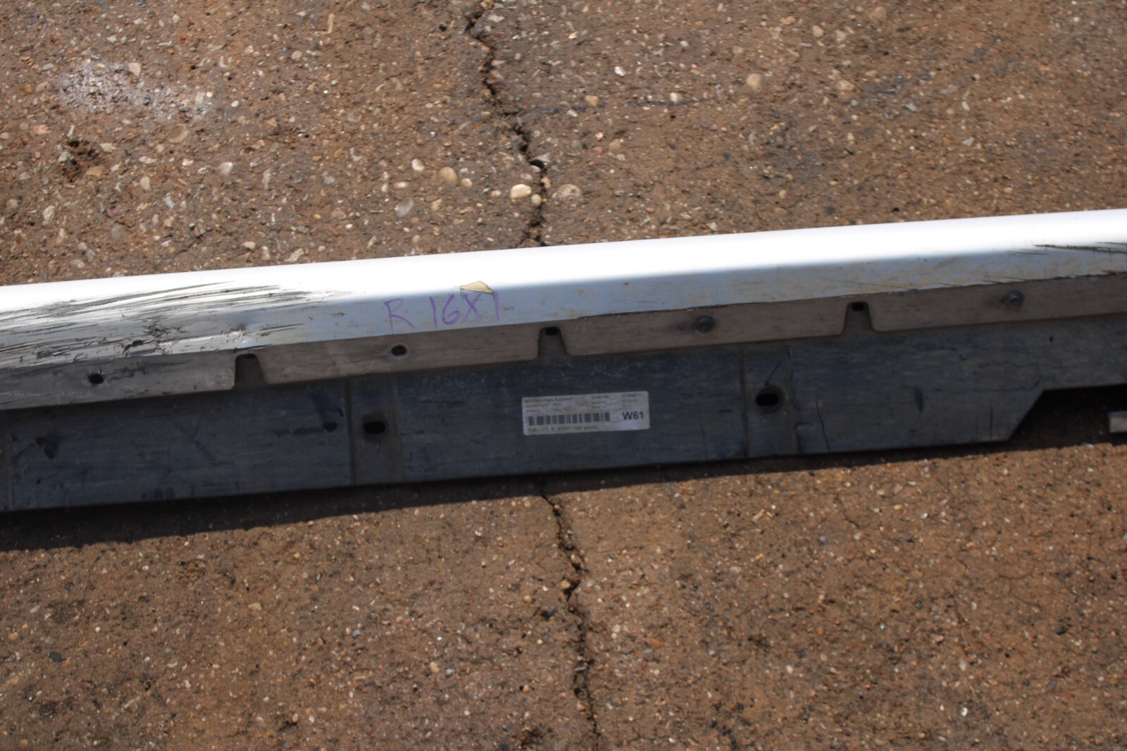 Right Pass Side Skirt Rocker Panel Trim Cover Silver BMW OEM F48 X1 ...