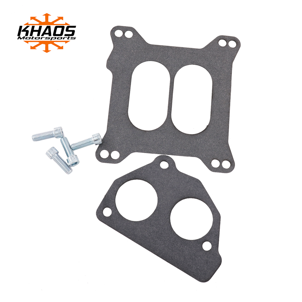 Chevy TBI Onto Holley Edelbrock 4 Barrel Intake Manifold Adapter 1.7 ...