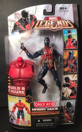MARVEL LEGENDS UNION JACK TARGET EXCLUSIVE RED HULK LOOK!!!! | eBay