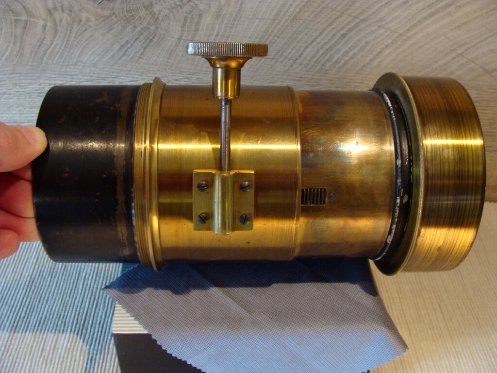 Darlot Opticien Paris - Brass Messing Lens "Trousse Anachromatique 1899 ...