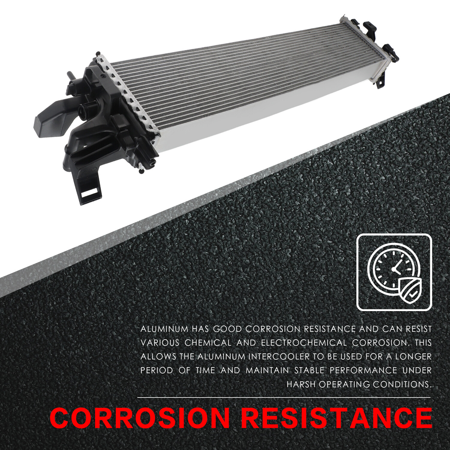 Aluminum Radiator Cooler Fit for 2017-2019 Ford Escape 1.5L L4 DOHC ...