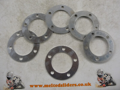 Suzuki GSXR SRAD K Series Hayabusa Front Wheel Brake Disc Spacers 2.5mm ...
