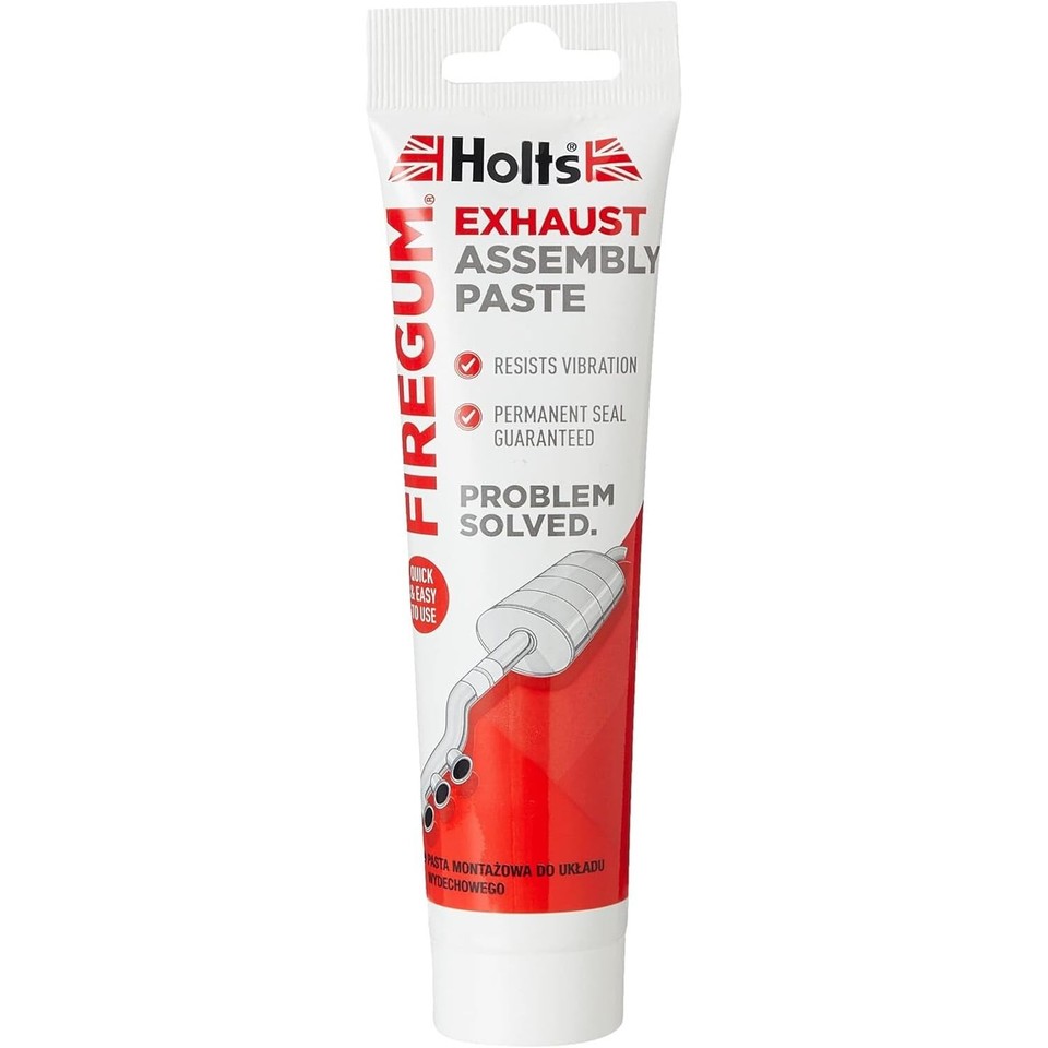 HOLTS FIREGUM EXHAUST ASSEMBLY PASTE 150G SYSTEM SEALANT FOR MUFFLER,TAILPIPES | eBay UK