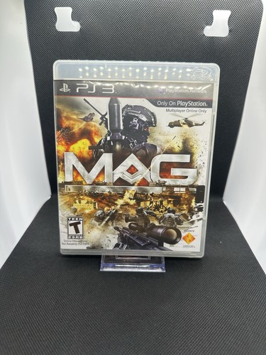 Sony Playstation 3 PS3 MAG FPS Shooter Game 2010 Complete CIB + Manual ...