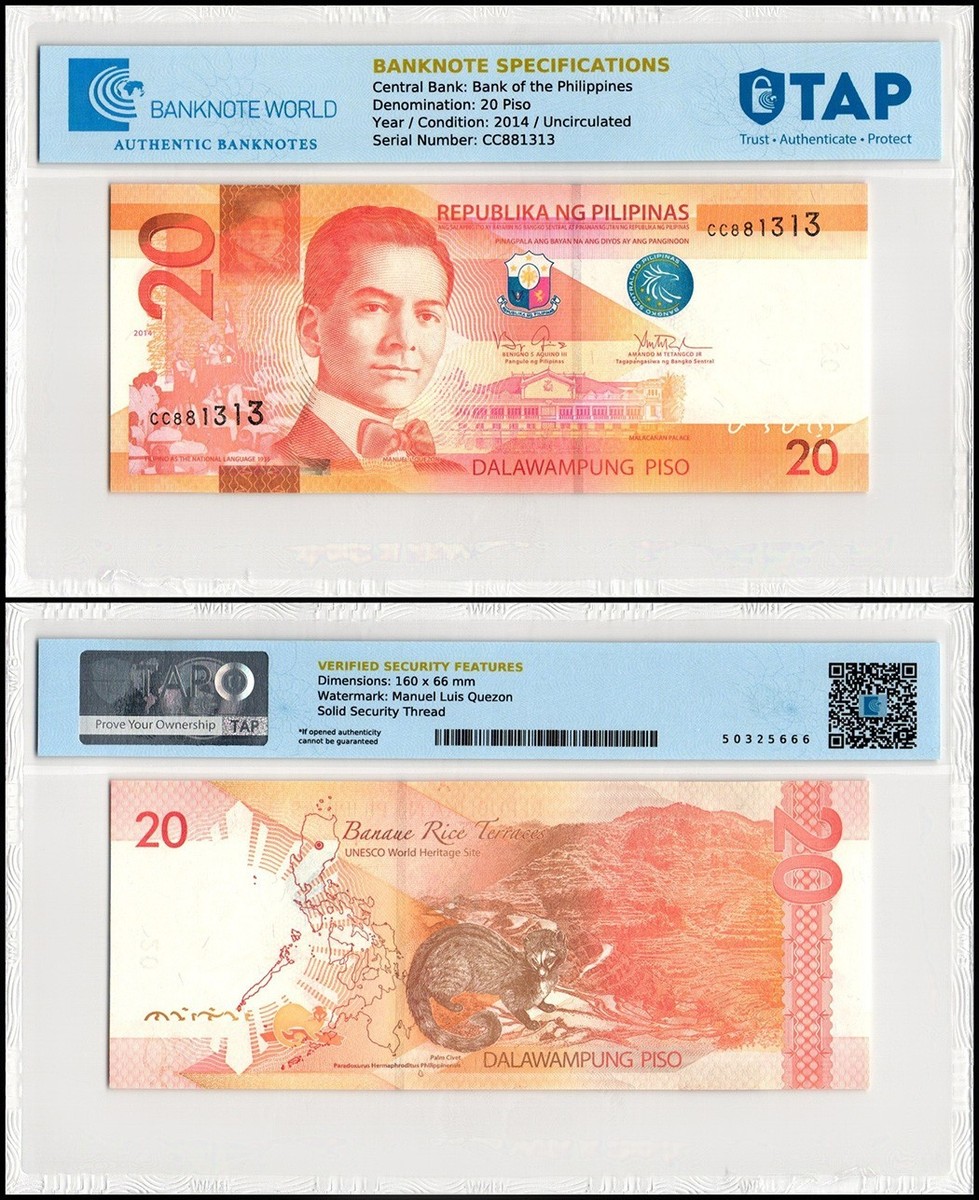 Philippines Money Denominations Chart