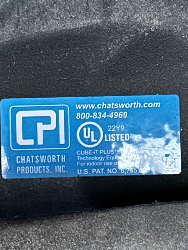 Chatsworth CUBE-iT 26U 19" Wall-Mount Rackmount Cabinet | eBay