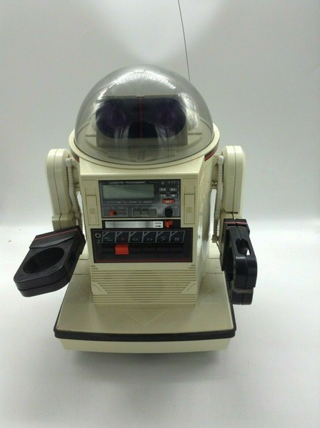Vintage 80s 1984 Omnibot TOMY Robot Original 5402 Retro Collectible Toy ...
