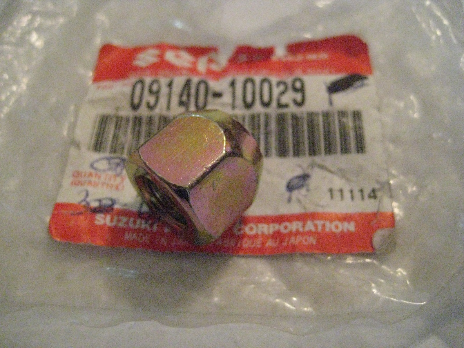 SUZUKI QUADMASTER/QUADRUNNER/EIGER/VINSON/OZARK WHEEL NUT NOS! | eBay