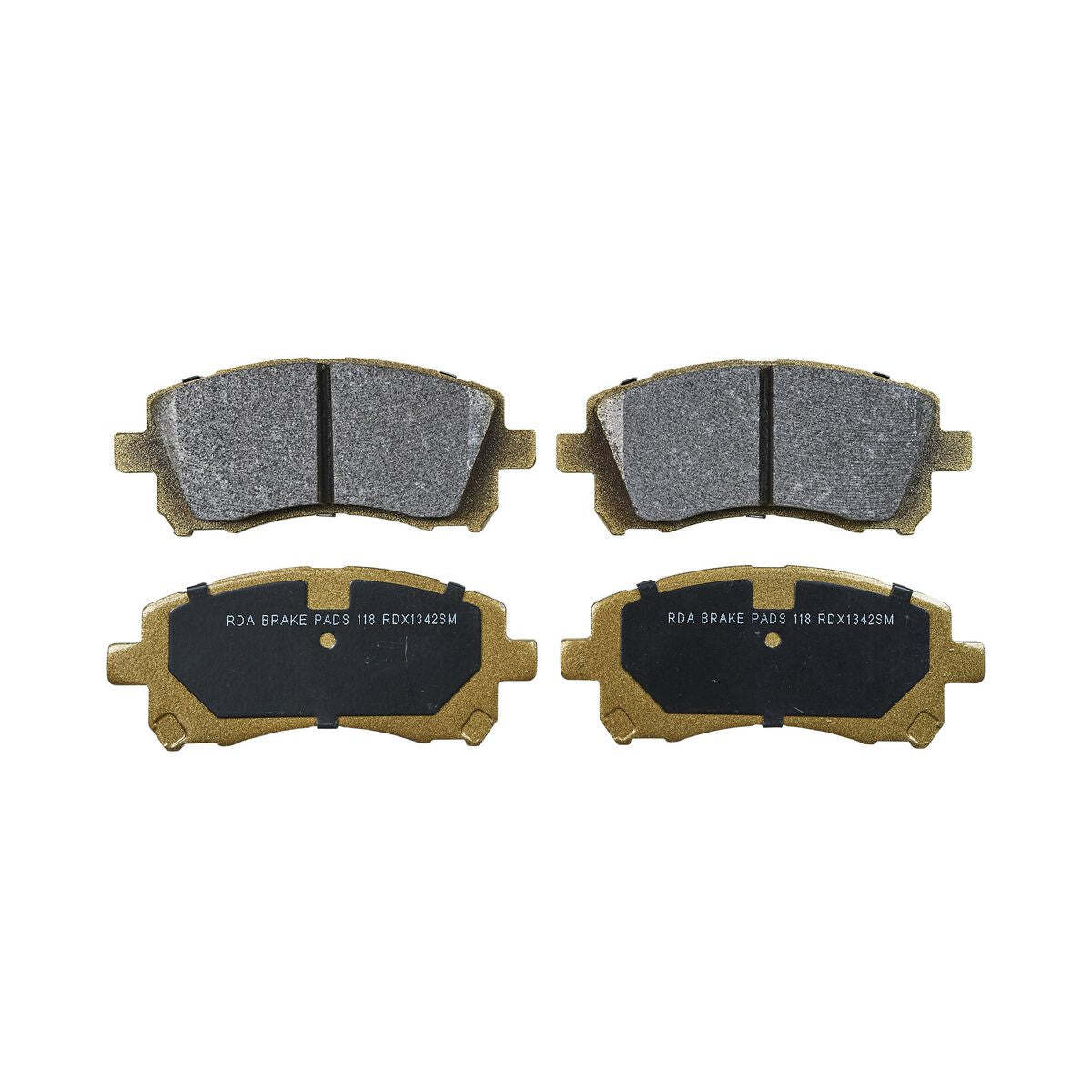 RDA Brakes Extreme Brake Pad Set Front RDX1342SM | eBay