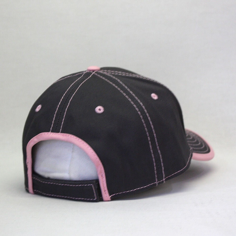 New Contrast Color Stitching Binding Trim Structured Cotton Baseball ...