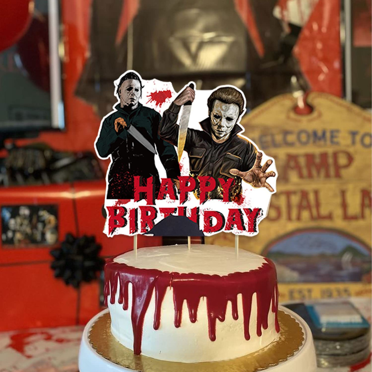 Michael Myers Birthday Cake