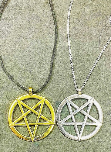 Large Pentagram Necklace - 2 Variations ~ From Only £8.95 + FREE UK ...