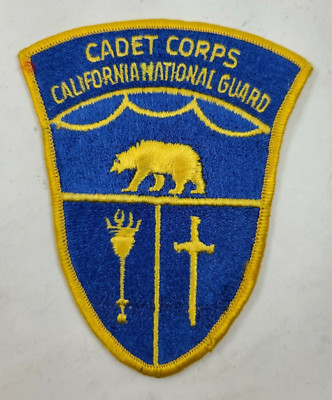 California Cadet Corps California National Guard Embroidered Patch New ...