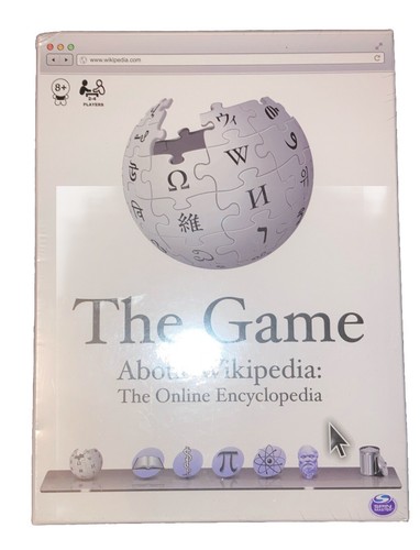 Wikipedia The Game About Everything Game Sealed New | eBay