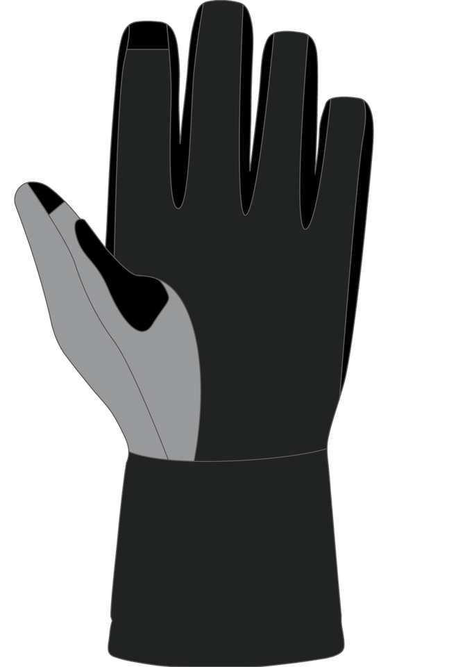 FLY RACING TITLE GAUNTLET GLOVES BLACK/GREY/HI-VIS XL 371-0602X | eBay