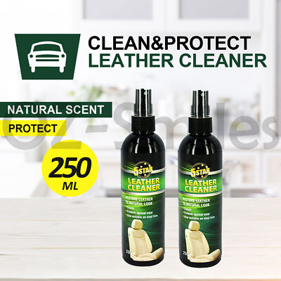 2pce Leather Cleaner 250ml Treatment Car Sofa Shoes Spray | eBay Australia