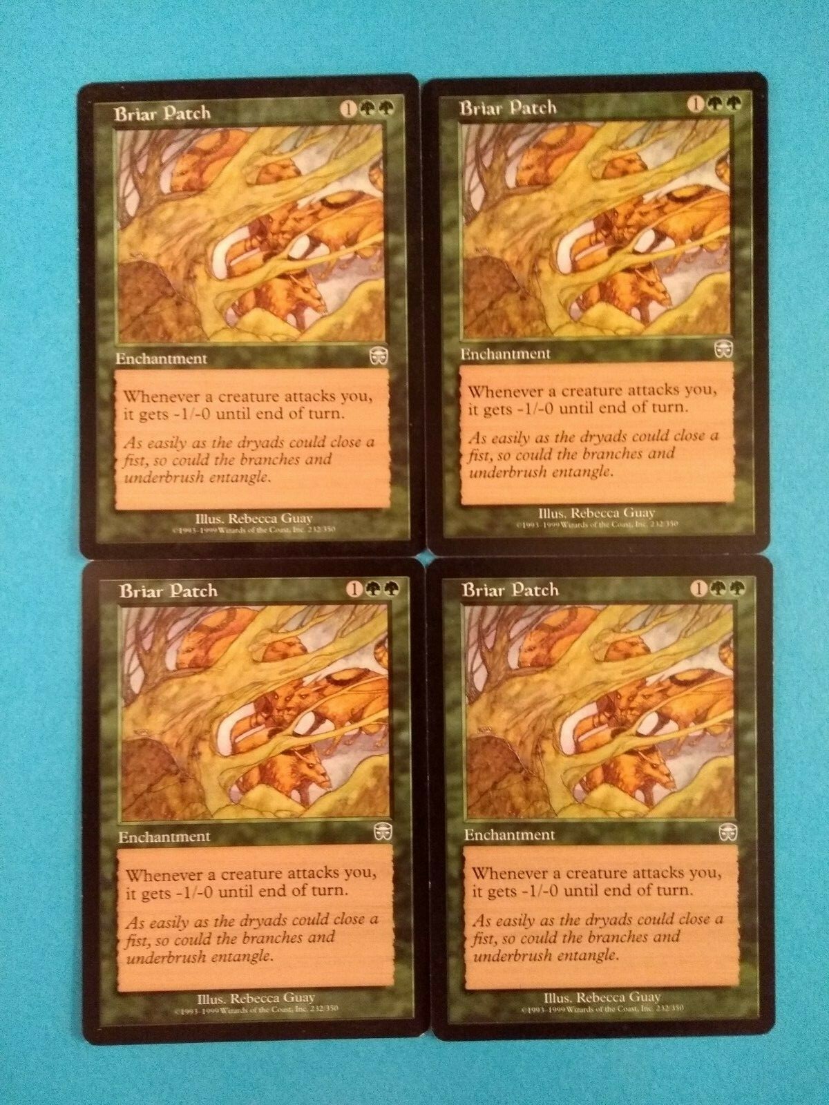 Briar Patch 4X MP Mercadian Masques MTG Magic the gathering | eBay