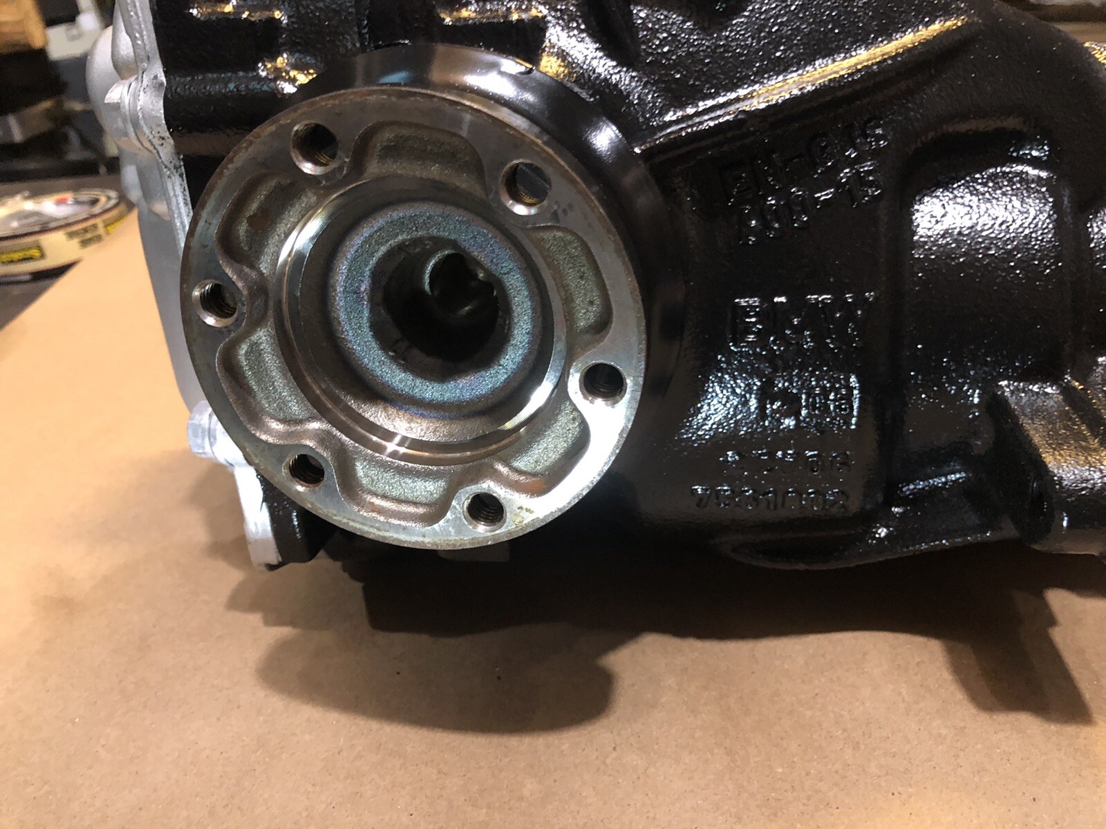 2006 2007 2008 BMW 750I 750LI REBUILT REAR AXLE CARRIER DIFFERENTIAL 3. ...