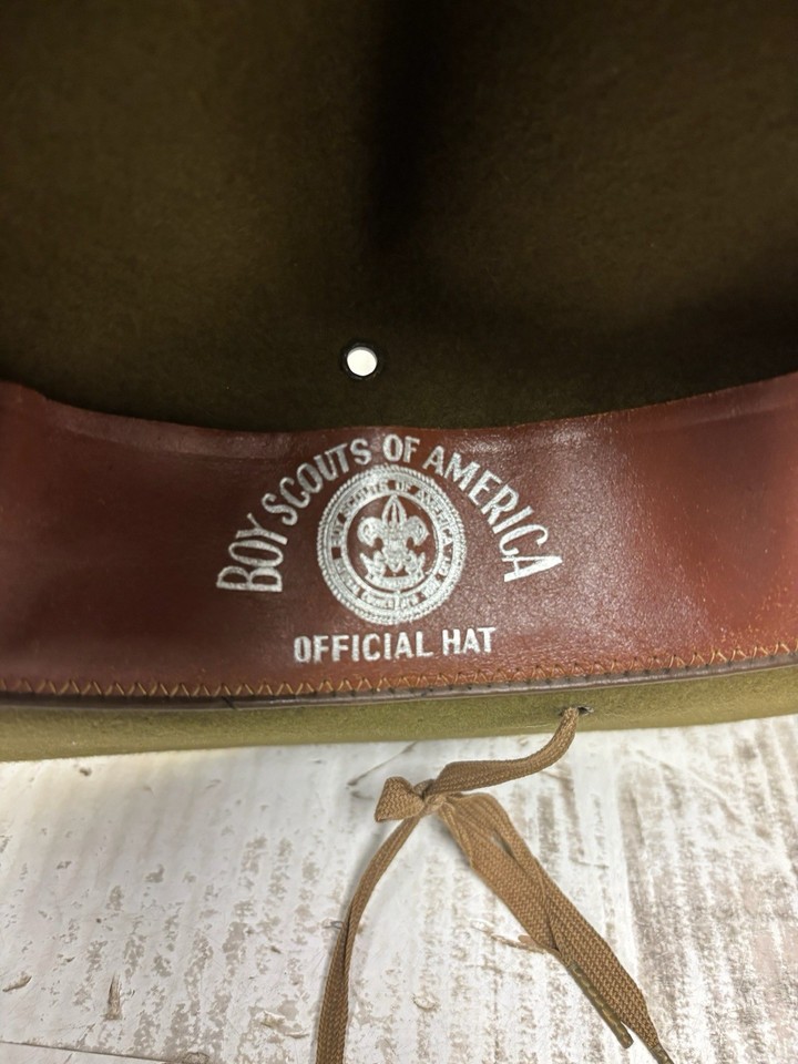 Scout Master Hat Vintage Boy Scouts of America Official Campaign BSA ...