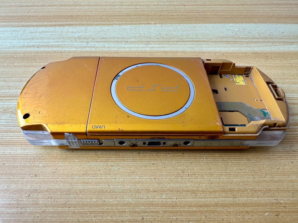 Sony Playstation PSP Tangerine Orange Handheld System Console - Parts ...