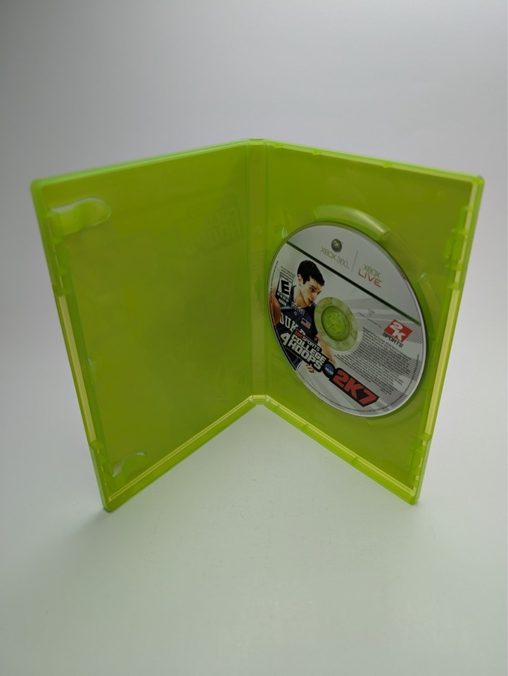 Xbox 360 Basketball Game Lot NBA Live 07 & College Hoops NCAA 2K7 | eBay