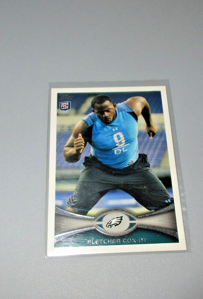 2012 Topps Fletcher Cox Rookie Card # 79 PHILADELPHIA EAGLES | eBay